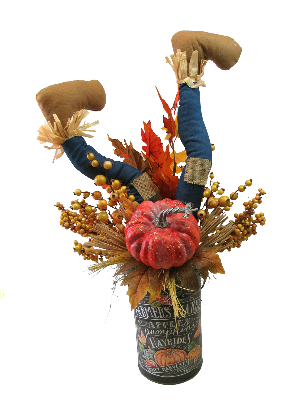 RAZ Autumn Market Bucket Arrangements Tutorial — Trendy Tree