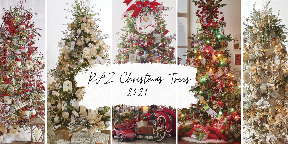 2021 RAZ Christmas Tree Inspiration Video — Trendy Tree