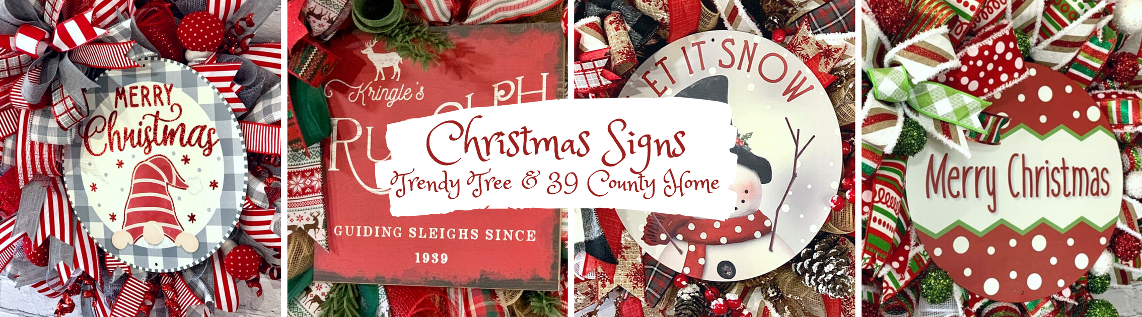 Christmas Signs! — Trendy Tree