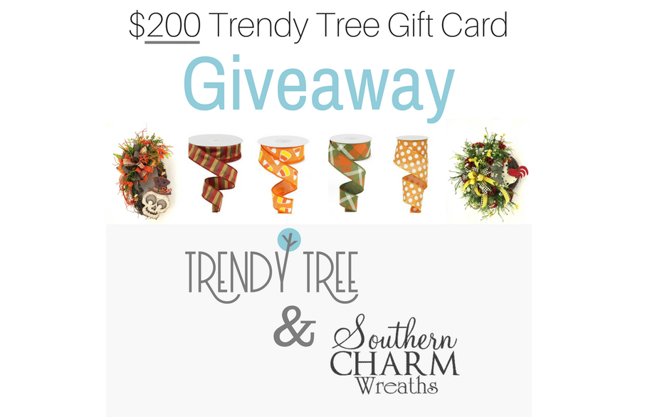 Here's Your Chance to Win a $200 Gift Card! — Trendy Tree