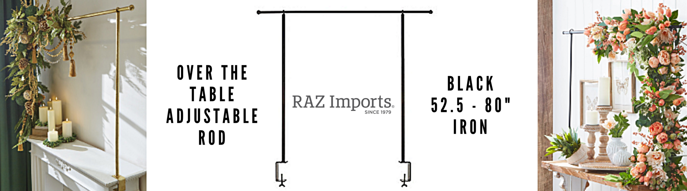 Over the Table Adjustable Rod — Trendy Tree