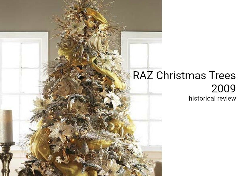 Christmas Tree Inspiration from RAZ 2009 — Trendy Tree