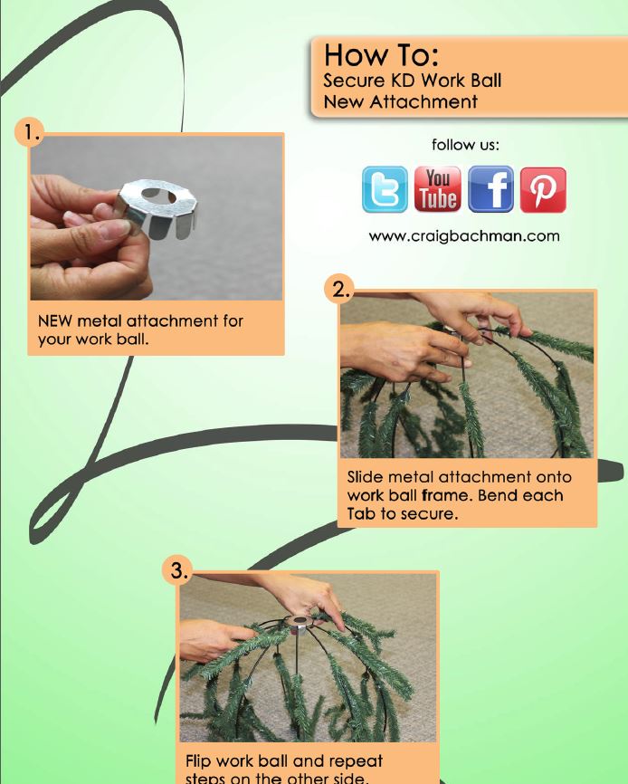 Setting up a Work Creations Ball — Trendy Tree