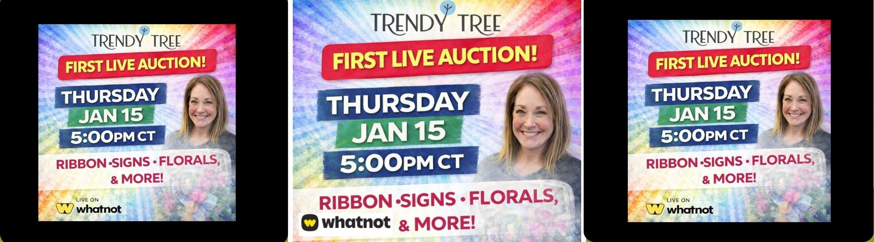 Trendy Tree’s First Live Whatnot Auction Is Almost Here!