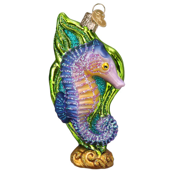 Bright Seahorse Ornament Old World Christmas 12655 — Trendy Tree