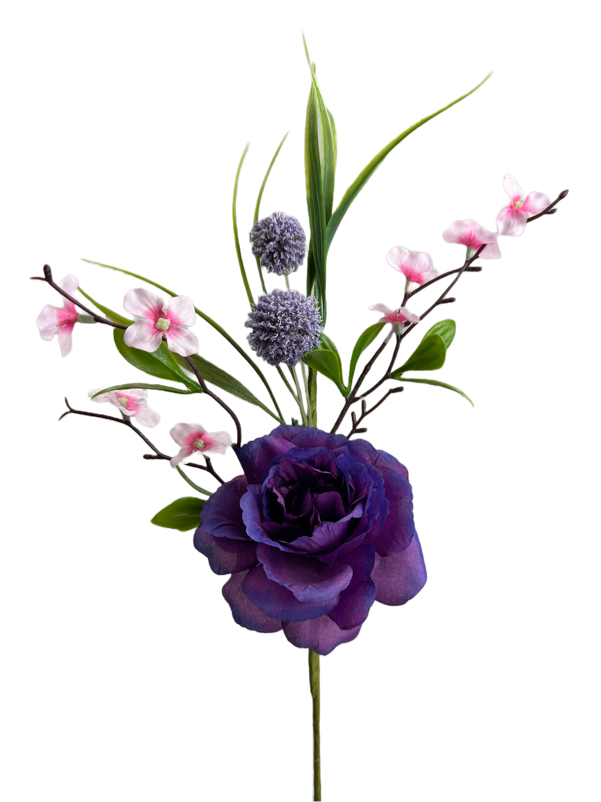 16" Purple Rose Pick 63543PU — Trendy Tree