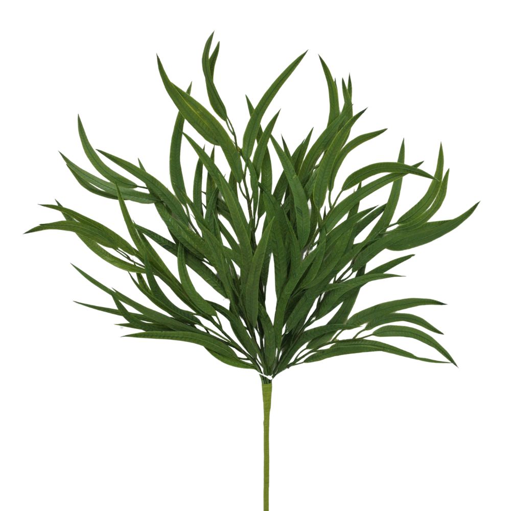 21" Dark Green Soft Willow Bush 84198-DkGn — Trendy Tree