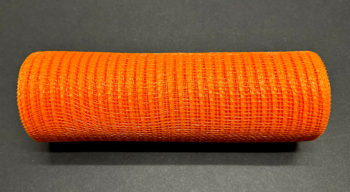 10"X10Y Orange Breeze Solid Mesh Mesh XB240710-19 — Trendy Tree