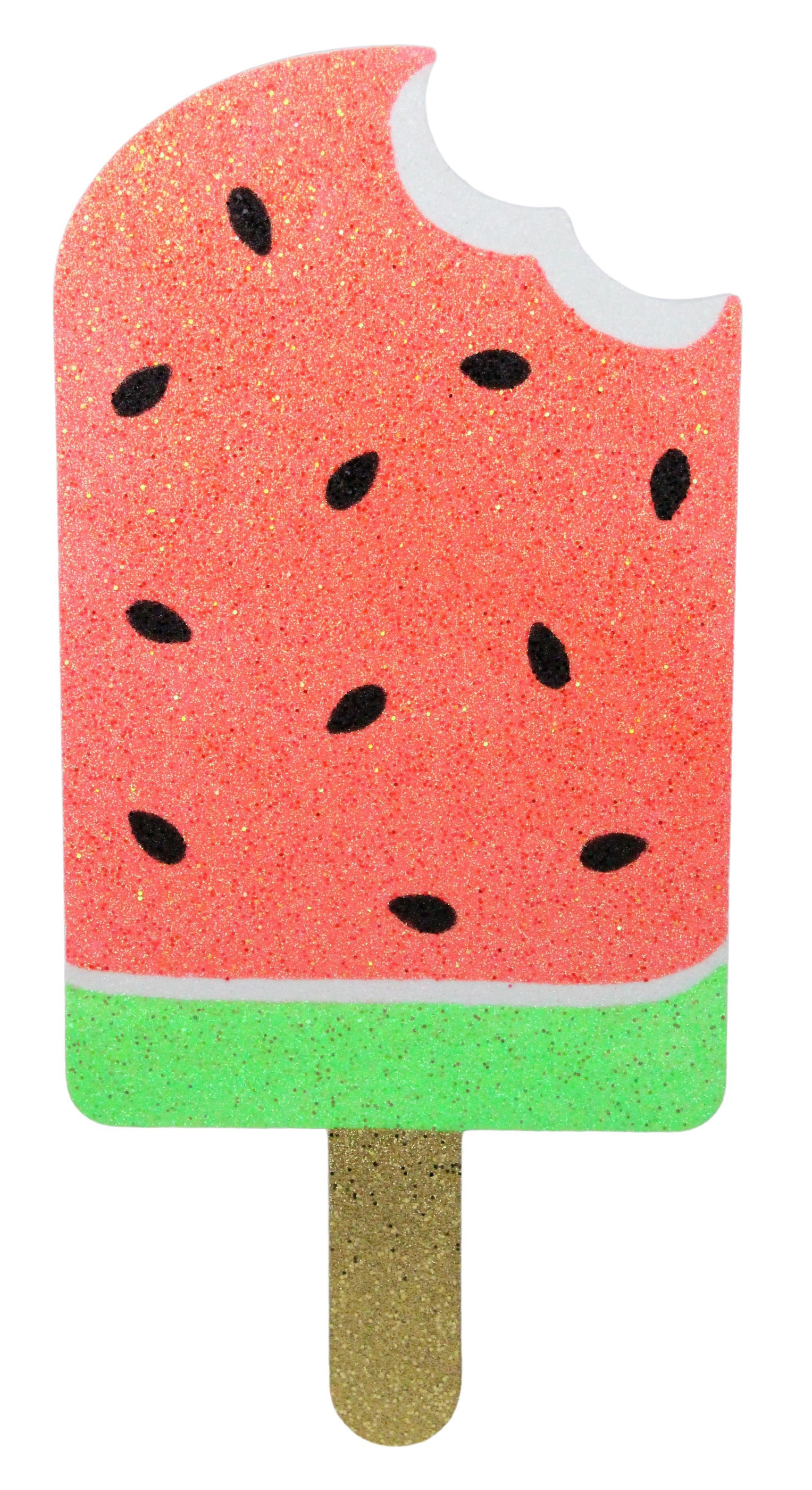 20"Hx9.5"L Watermelon Popsicle Sign Pink/Green/Black/White MS1721 ...