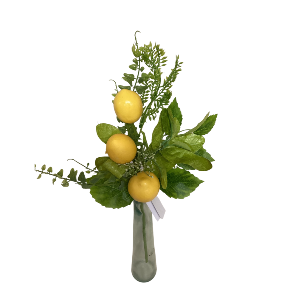 15" Yellow Lemon Pick 62219 — Trendy Tree