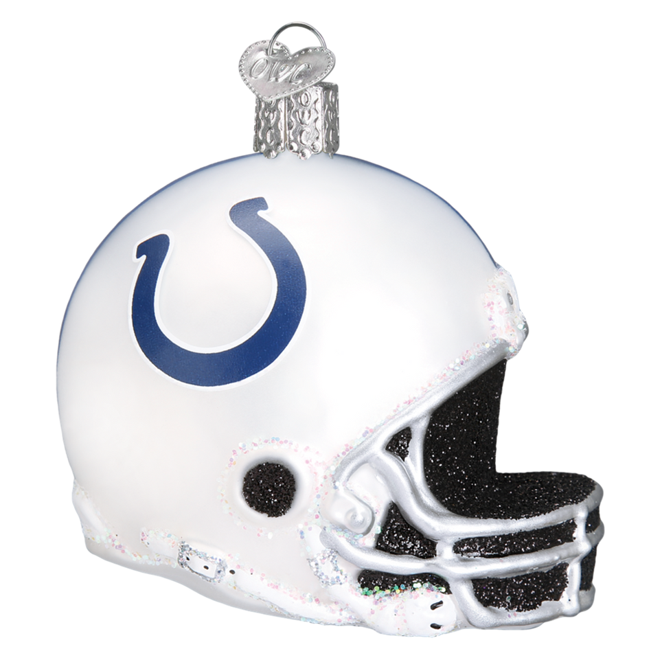 Indianapolis Colts Helmet 71417 Old World Christmas Ornament — Trendy Tree